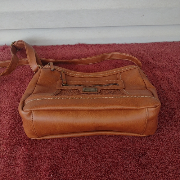 b.o.c. | Bags | Boc Barn Concept Leather Crossbody Bag Camel | Poshmark
